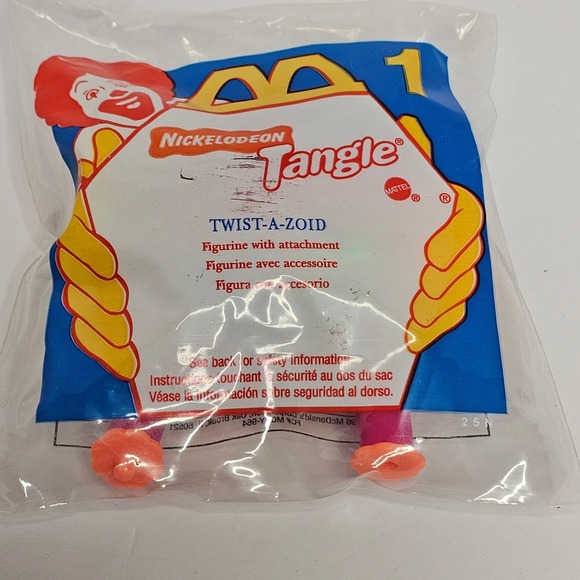 Mattel | Toys | Nickelodeon Tangle Twist A Zoid Figurine Mcdonalds ...